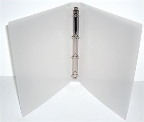 BIO PP ringbind A4 med 4 O-ringe