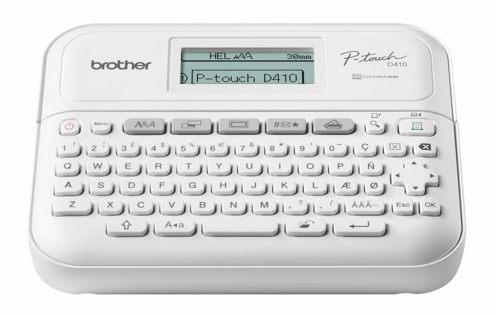 Brother PT-D410 P-touch labelprinter - bordmodel