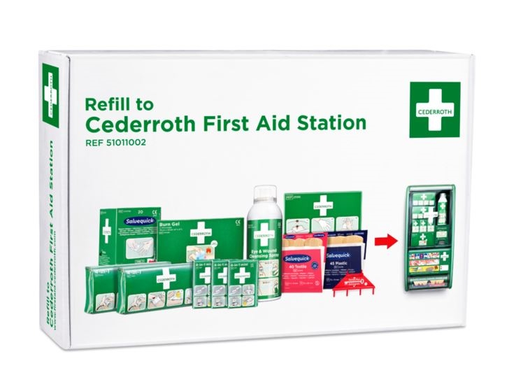 Cederroth refill til førstehjælpsstation