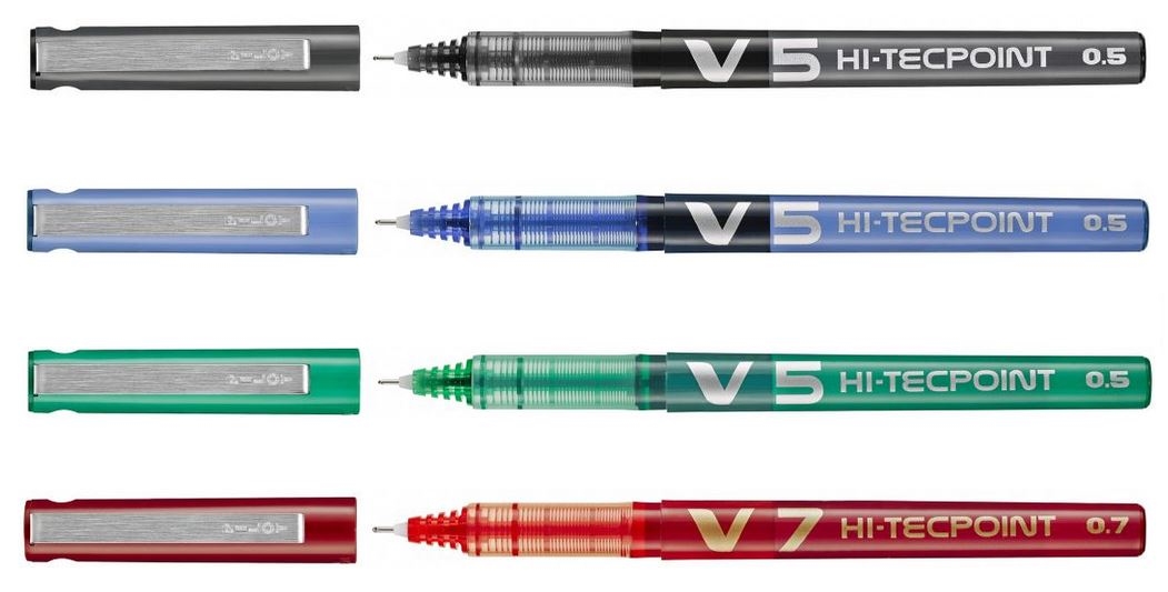 Pilot HI-Techpoint BX-V5 og V7 med hætte