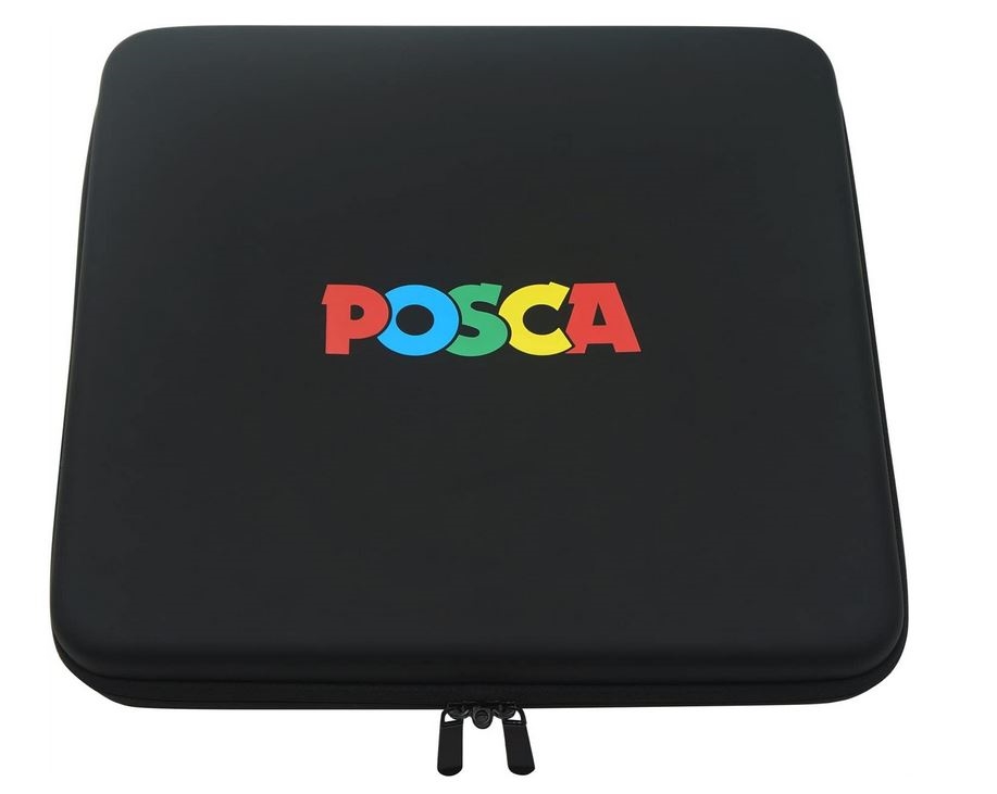Uni POSCA gavesæt med 60 stk. posca-markere i etui