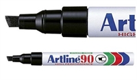 Artline 90 tuschpen, skrå spids 2-5mm