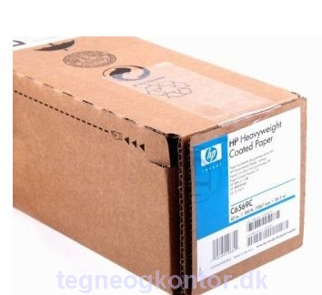 HP coated papir C6569C, 130gram 42 106,7cm x 30m
