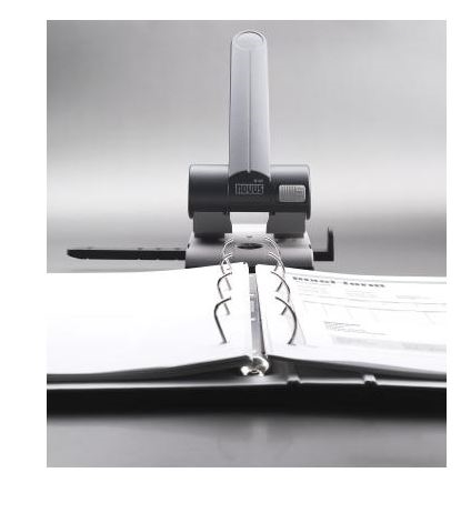 Novus hulapparat B265 sort/grå, 2-huls til 65 ark papir